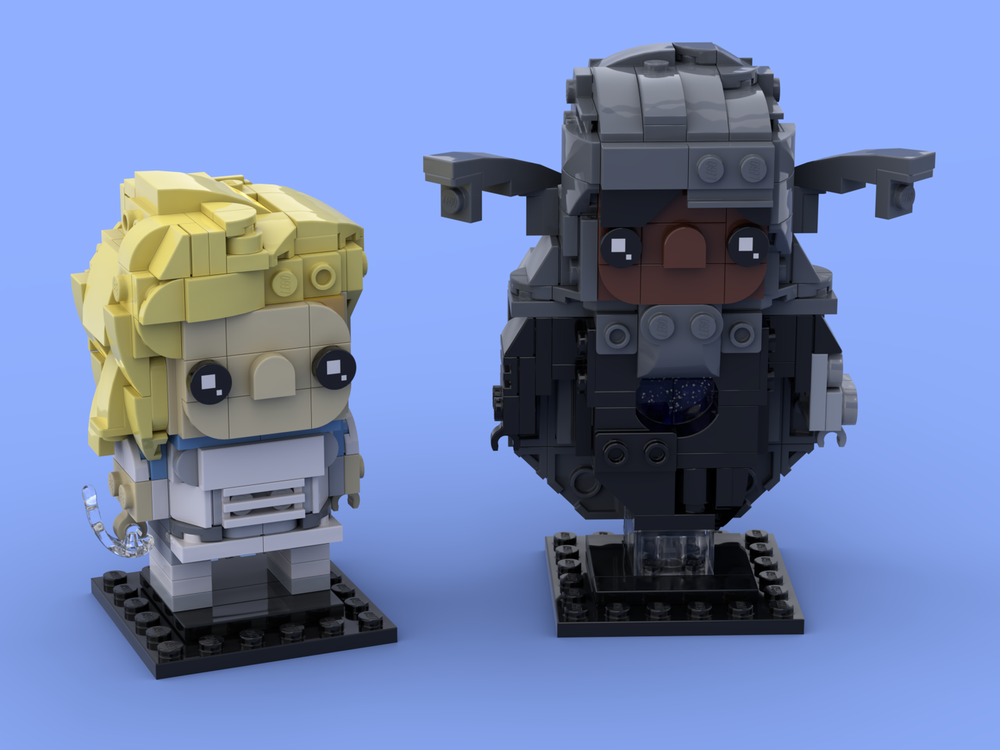 LEGO MOC Marvel Rivals- Cloak and Dagger Brickheadz by Penguins and ...