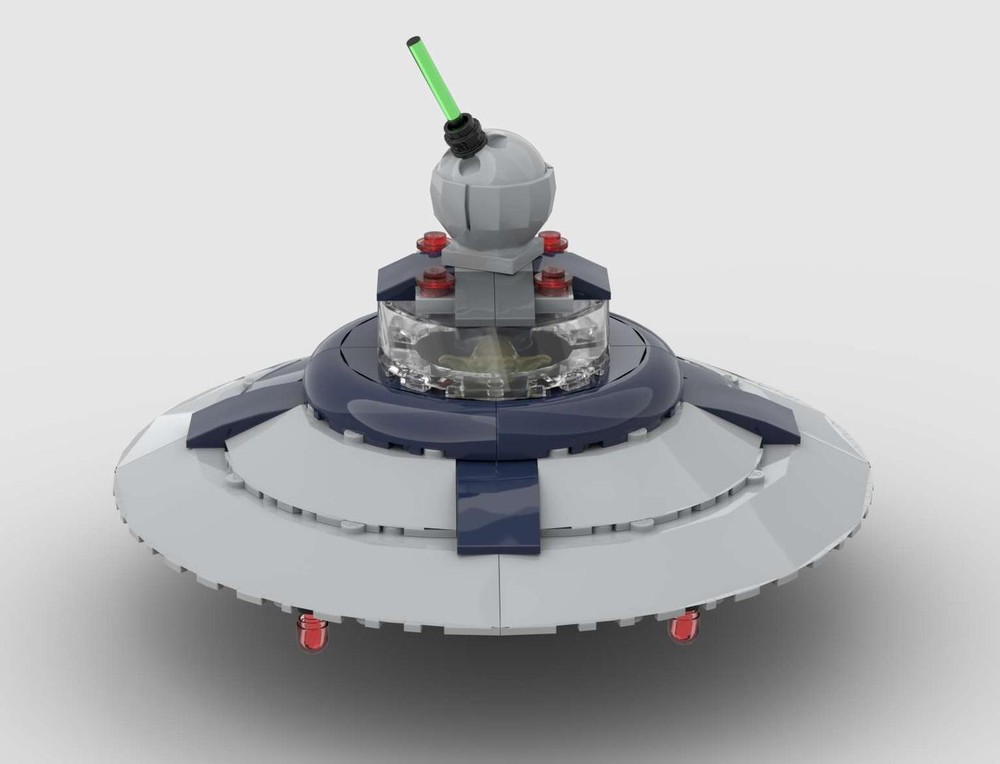 LEGO MOC UFO / Flying Saucer Alternate build (with window version) by ...