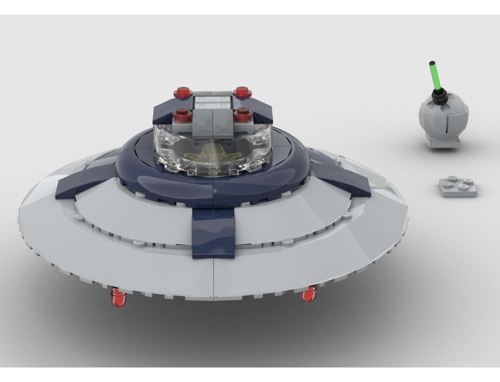 LEGO MOC UFO / Flying Saucer Alternate build (with window version) by ...