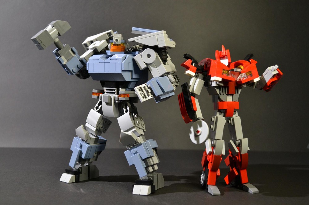 LEGO MOC Knockout & Breakdown - Transformers Prime by Blaze.Mocs ...
