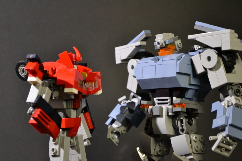 LEGO MOC-210650 Knockout & Breakdown - Transformers Prime by Blaze.Mocs ...