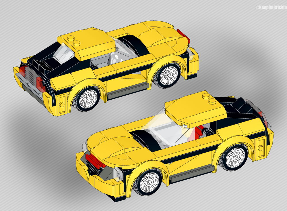 LEGO MOC Eagle Speed Bird City car moc by Keep On Bricking ...