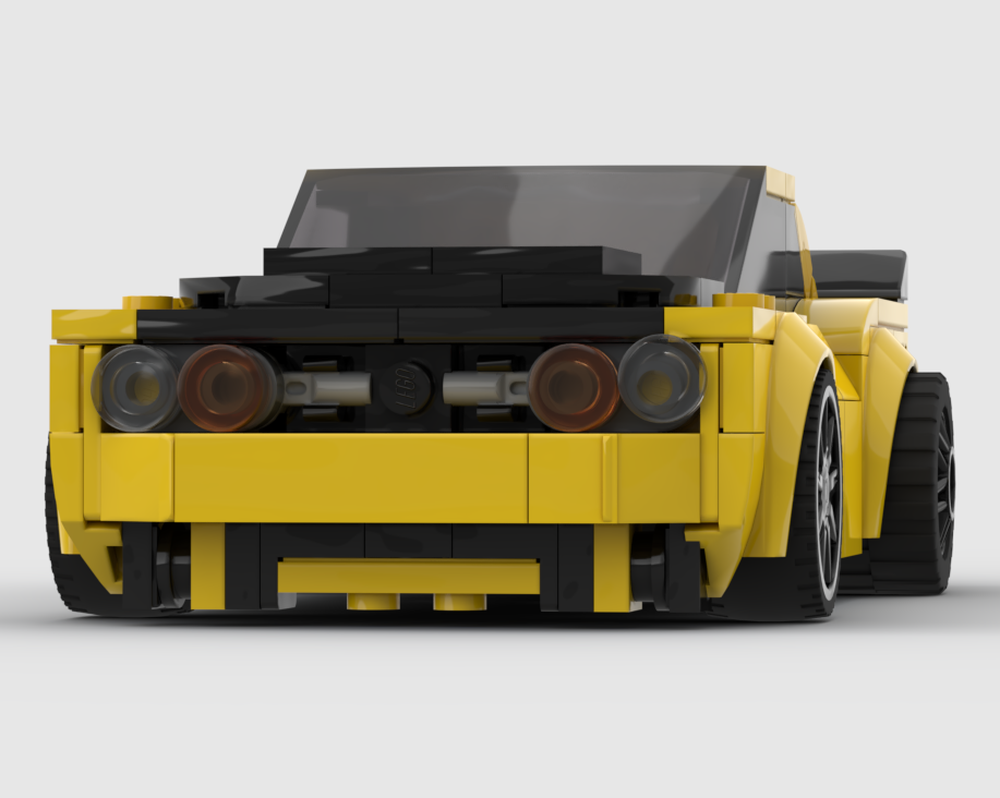 LEGO MOC DODGE Demon 170 by The Brickerman | Rebrickable - Build with LEGO