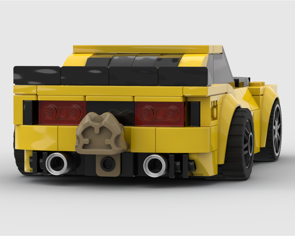 LEGO MOC DODGE Demon 170 by The Brickerman | Rebrickable - Build with LEGO