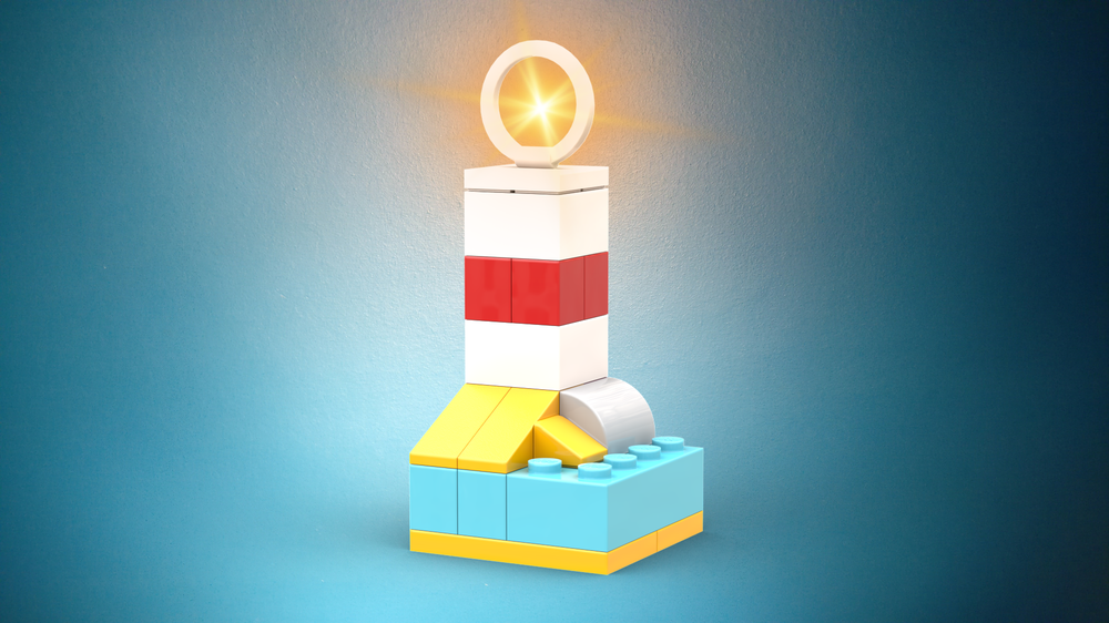 LEGO MOC 11042 Lighthouse by Lenarex | Rebrickable - Build with LEGO