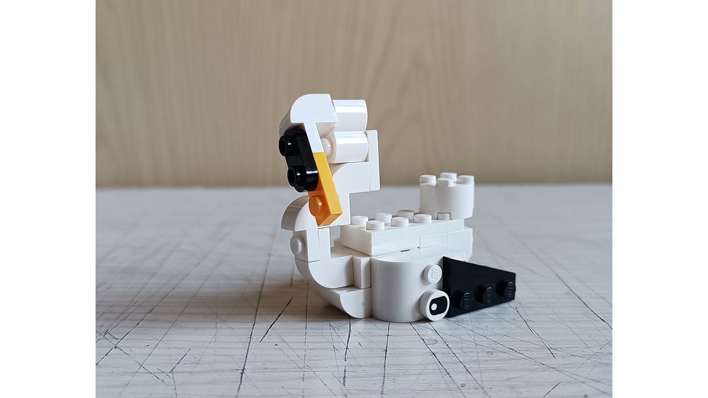 LEGO MOC-210665 Swan by WoodenBoxProjects | Rebrickable - Build with LEGO