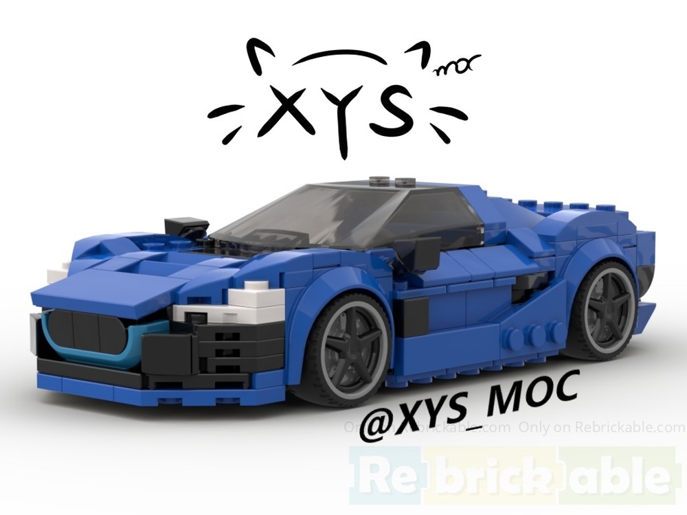 LEGO MOC Rimac Nevera by XYS_MOC | Rebrickable - Build with LEGO
