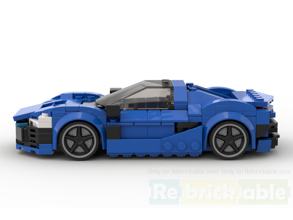 LEGO MOC Rimac Nevera by XYS_MOC | Rebrickable - Build with LEGO