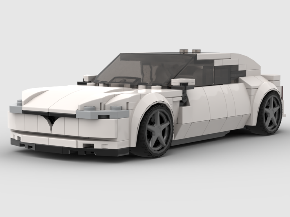 LEGO MOC Tesla Model S by T.B | Rebrickable - Build with LEGO