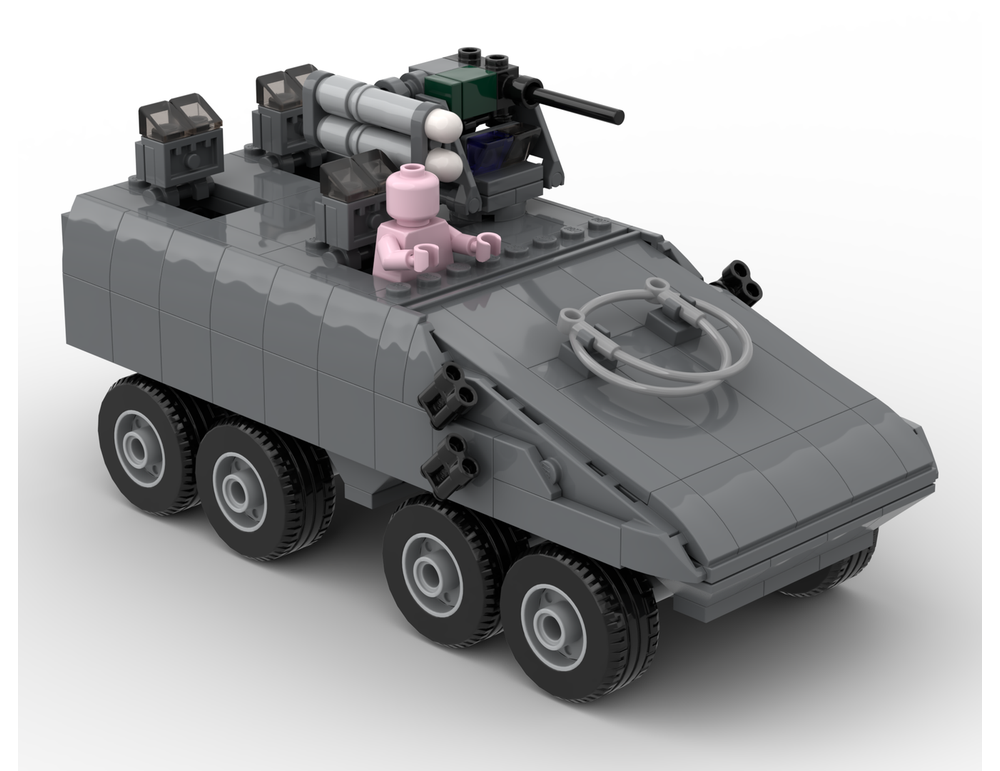 LEGO MOC Military Boxer APC by DarkMatterDesign | Rebrickable - Build ...