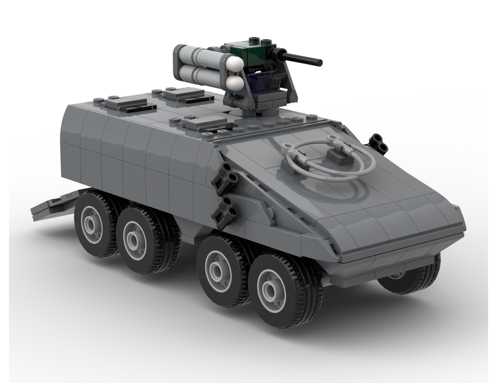 LEGO MOC Military Boxer APC by DarkMatterDesign | Rebrickable - Build ...