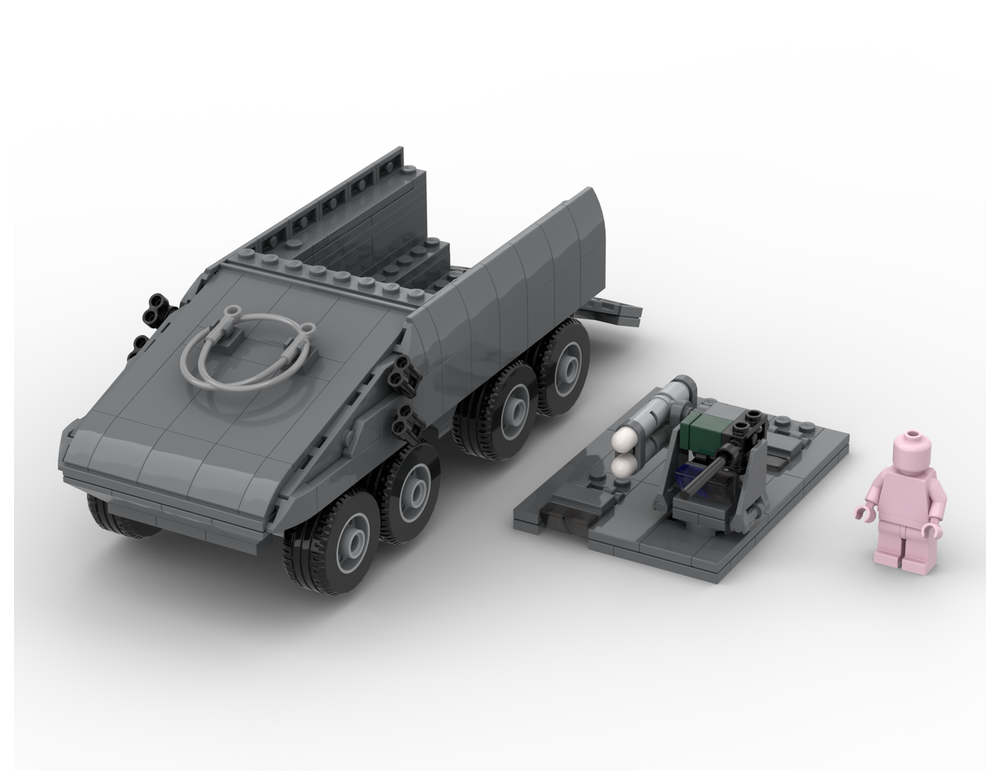 LEGO MOC Military Boxer APC by DarkMatterDesign | Rebrickable - Build ...