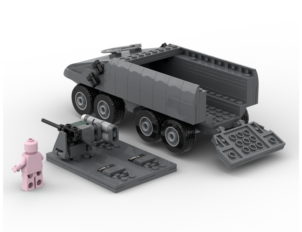 LEGO MOC Military Boxer APC by DarkMatterDesign | Rebrickable - Build ...