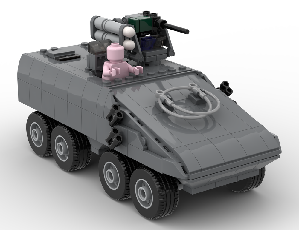 LEGO MOC Military Boxer APC by DarkMatterDesign | Rebrickable - Build ...