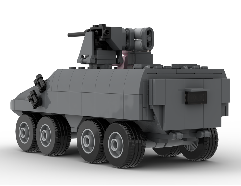 LEGO MOC Military Boxer APC by DarkMatterDesign | Rebrickable - Build ...