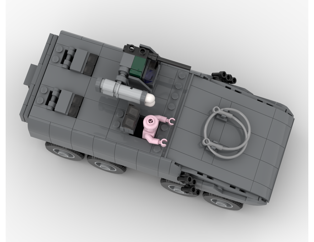 LEGO MOC Military Boxer APC by DarkMatterDesign | Rebrickable - Build ...