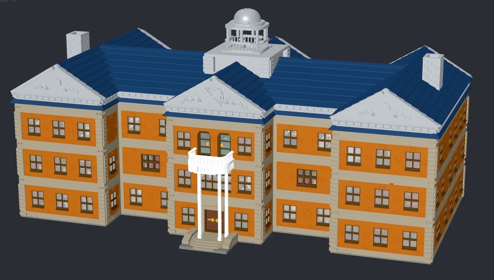 LEGO MOC-210677 Xavier Institut WIP by lonewolve87 | Rebrickable ...