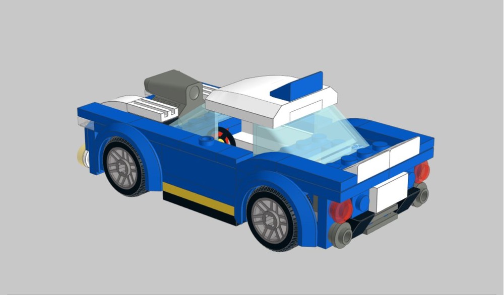 LEGO MOC 60312-1 Civilian - Blue by TurboRatRods | Rebrickable - Build ...