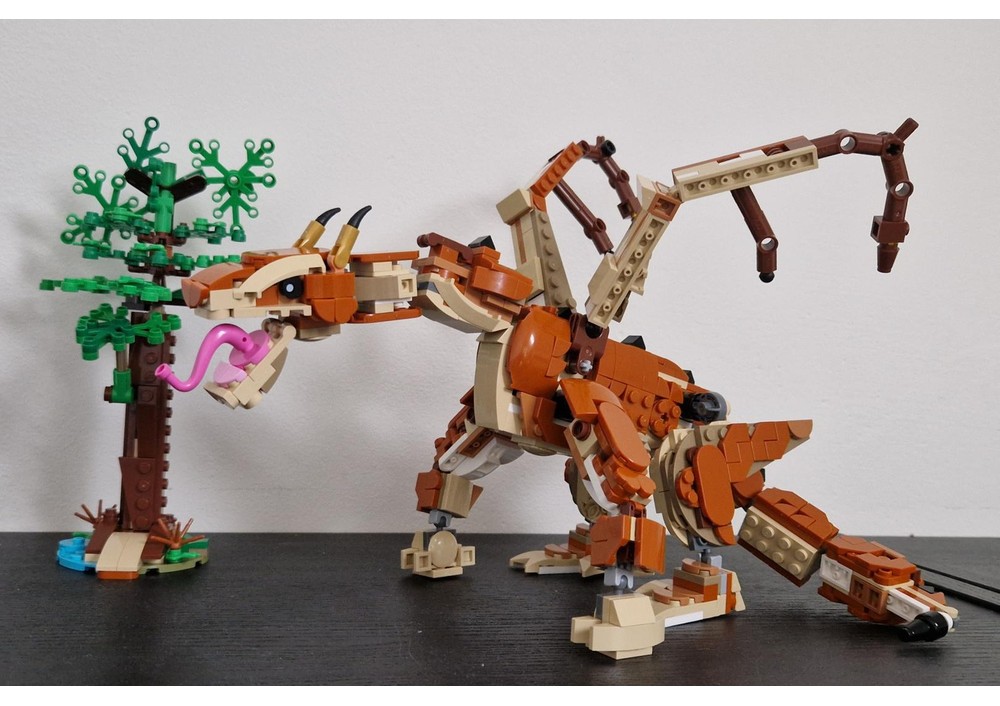 LEGO MOC Siennduryn - the Sand Dragon by Gr33tje13 | Rebrickable ...