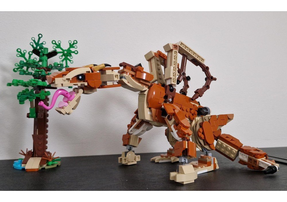 LEGO MOC Siennduryn - the Sand Dragon by Gr33tje13 | Rebrickable ...