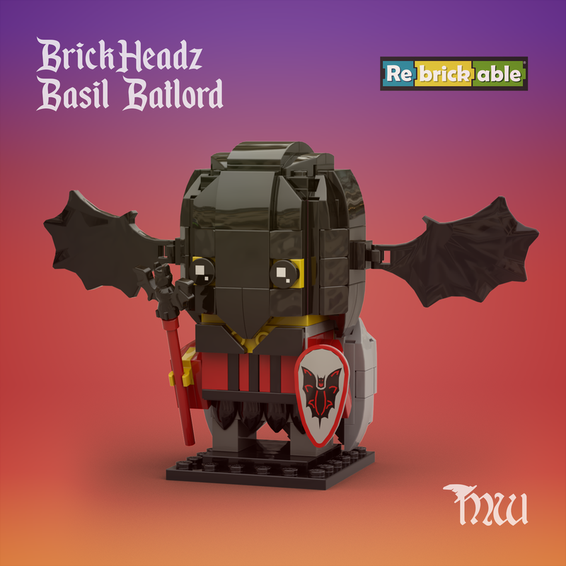 LEGO MOC Basil Batlord BrickHeadz by majistos.workshop | Rebrickable ...