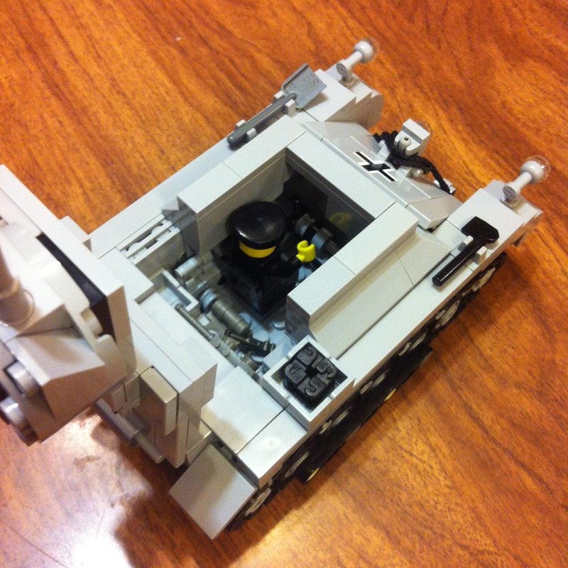 Lego Moc Panzer I Ausf B By Boneskull Rebrickable Build With Lego