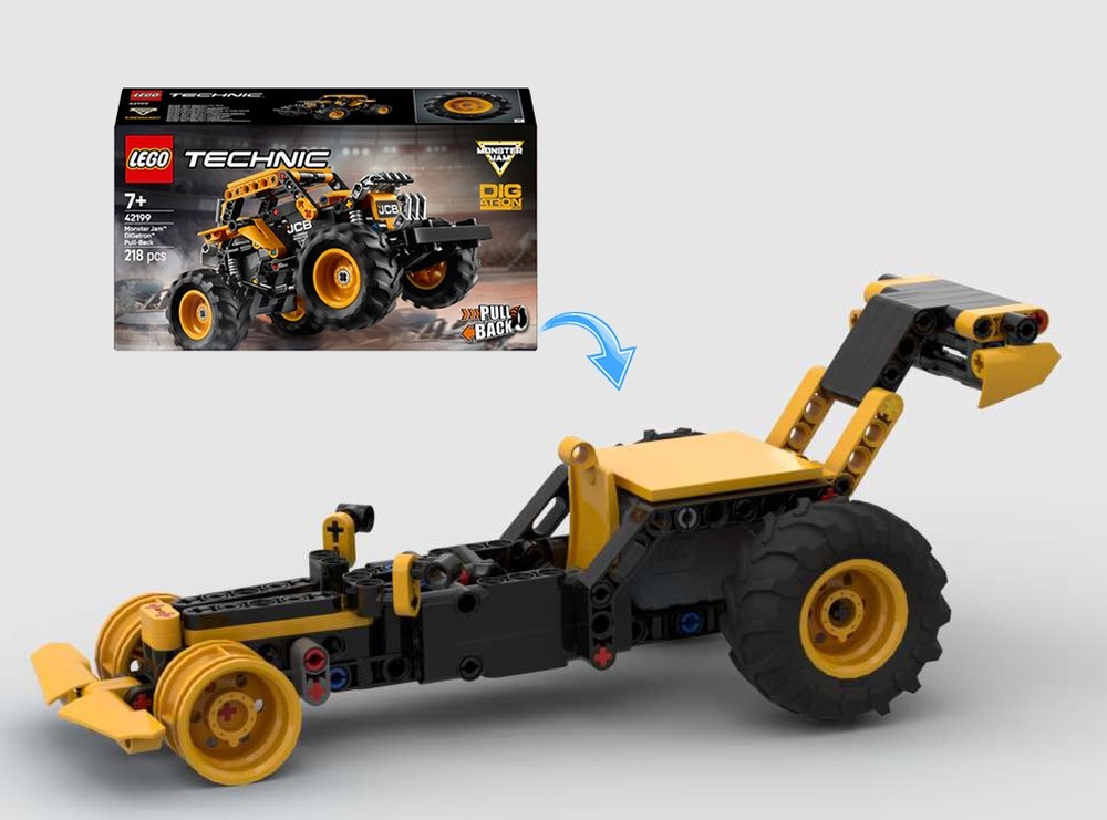LEGO MOC-210700 Dragster 42199 Alternative by AlexGam | Rebrickable ...