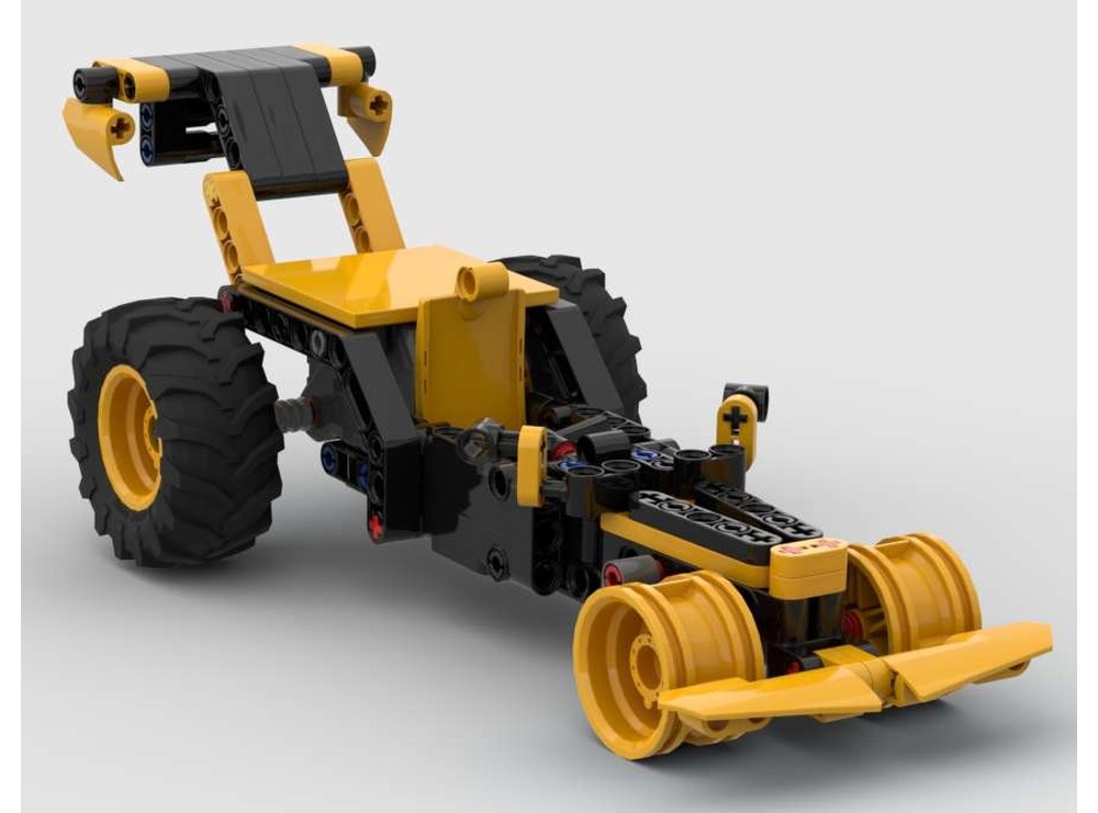 Lego Moc Dragster 42199 Alternative By Alexgam Rebrickable Build
