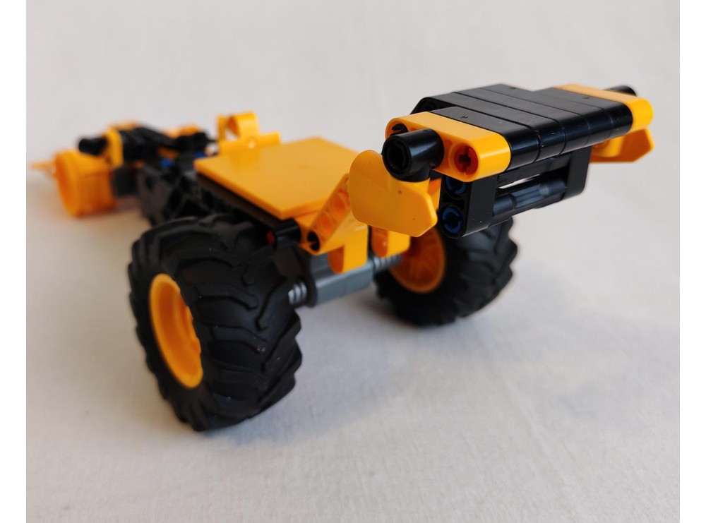 Lego Moc Dragster 42199 Alternative By Alexgam Rebrickable Build