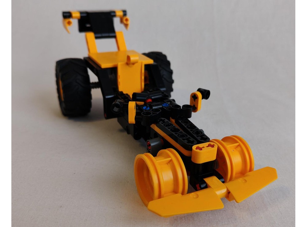 LEGO MOC Dragster 42199 Alternative by AlexGam | Rebrickable - Build ...