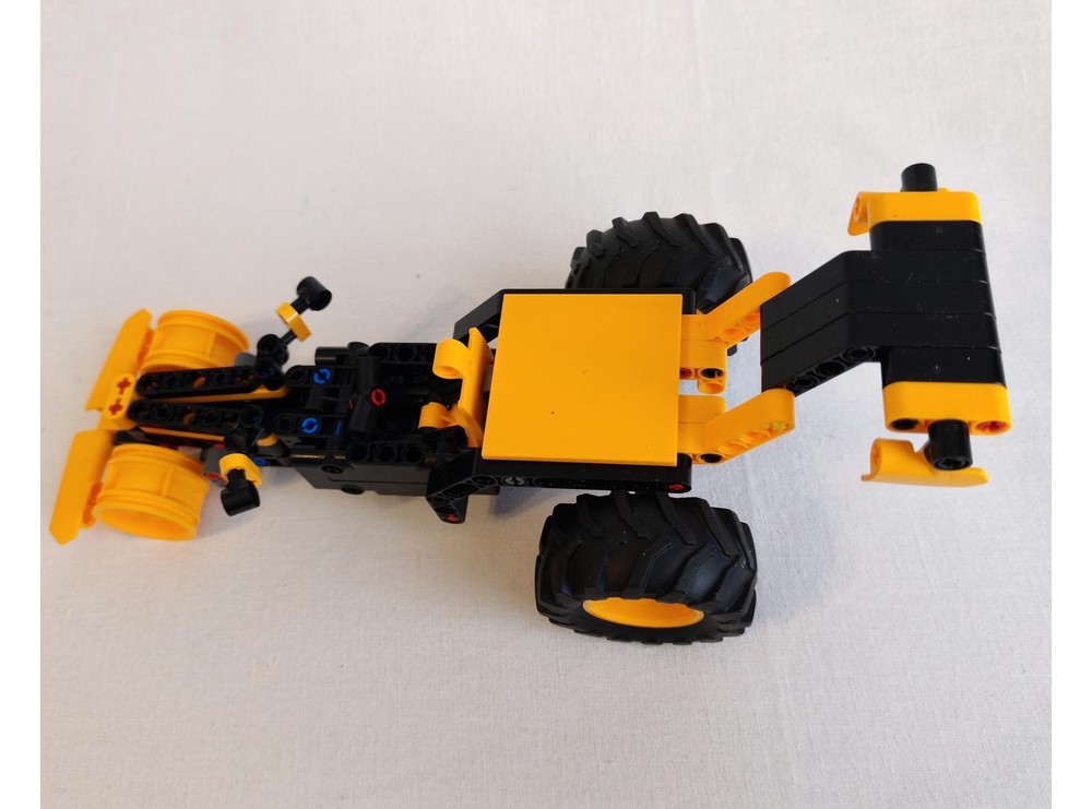 Lego Moc Dragster 42199 Alternative By Alexgam Rebrickable Build