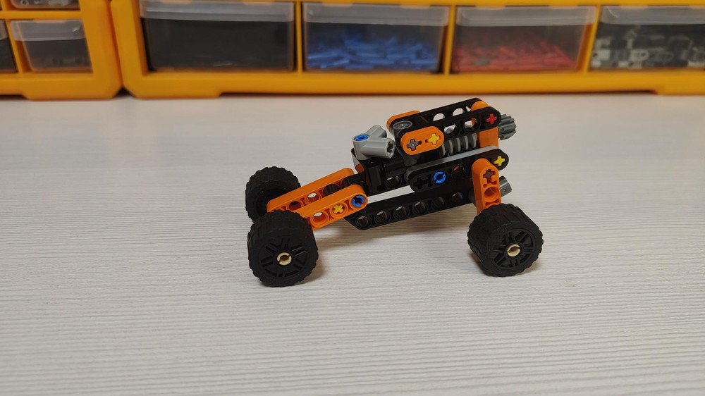 LEGO MOC 30710 B-model Transformable car by stily | Rebrickable - Build ...