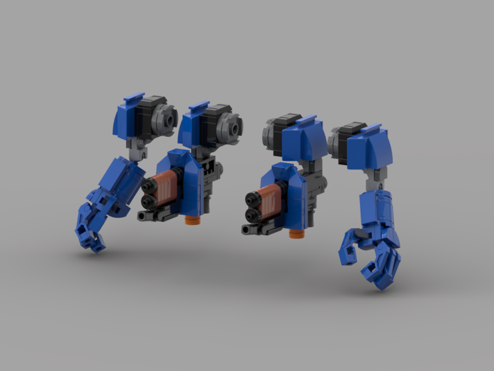 LEGO MOC-210720 Invictor Tactical Warsuit weapon pack by ...