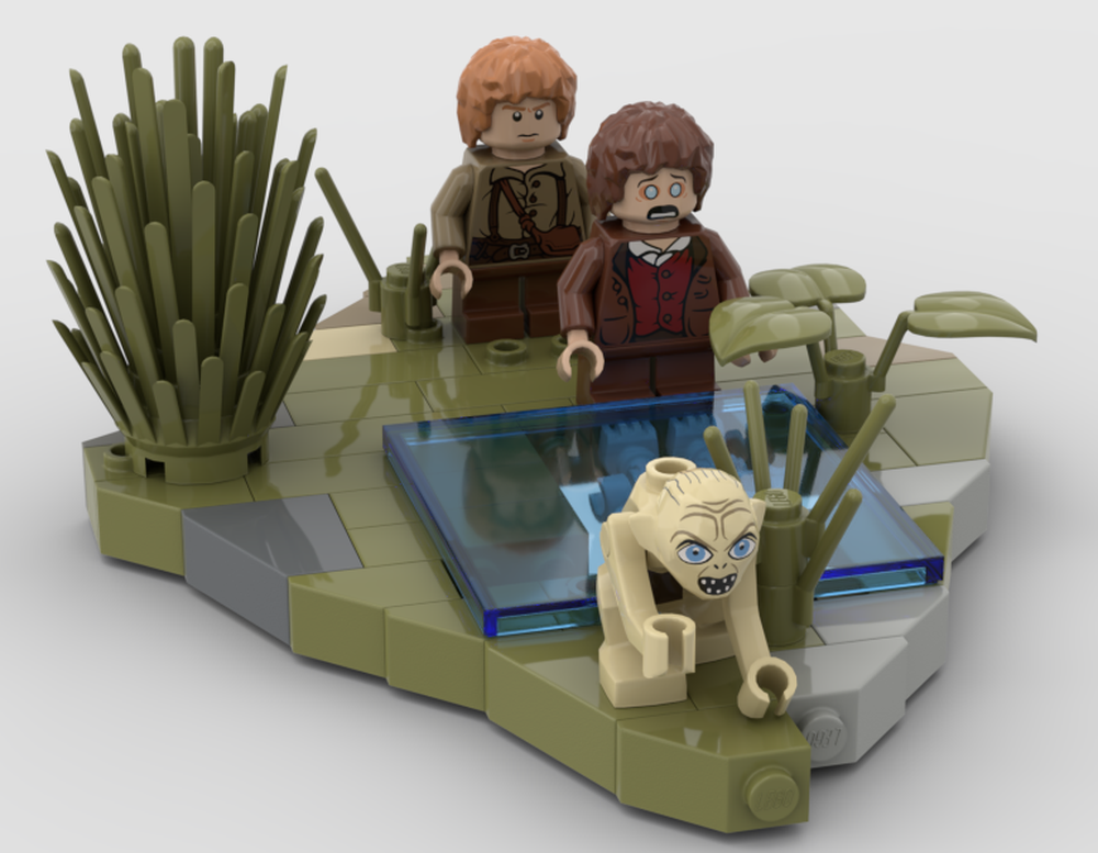LEGO MOC-210721 Lord of the Rings The Dead Marshes by Custom_Bricks ...