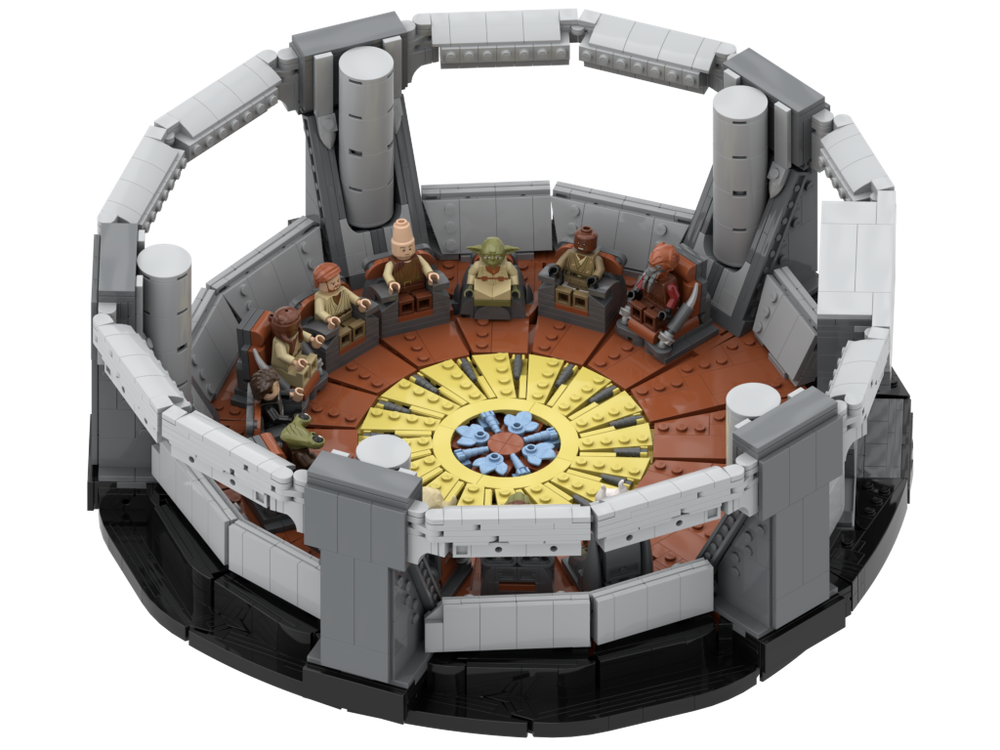 LEGO MOC High Council Chamber by AOBrick34 | Rebrickable - Build with LEGO