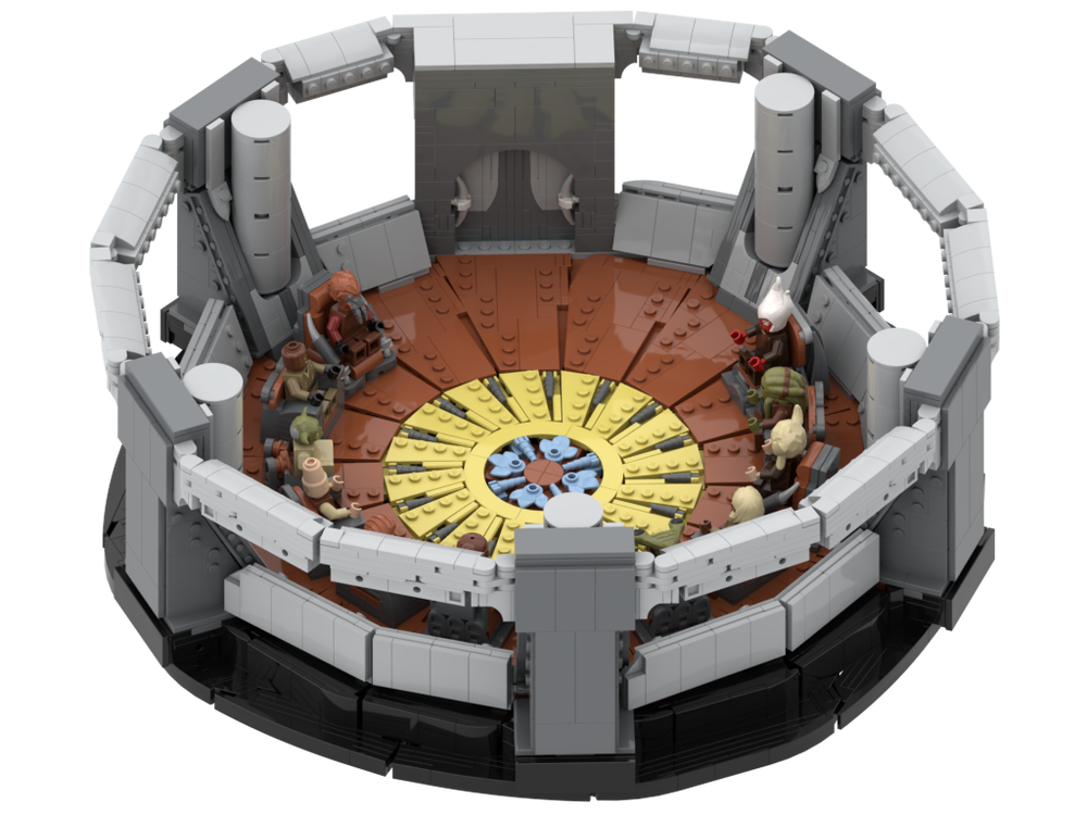 LEGO MOC-210736 High Council Chamber by AOBrick34 | Rebrickable - Build ...