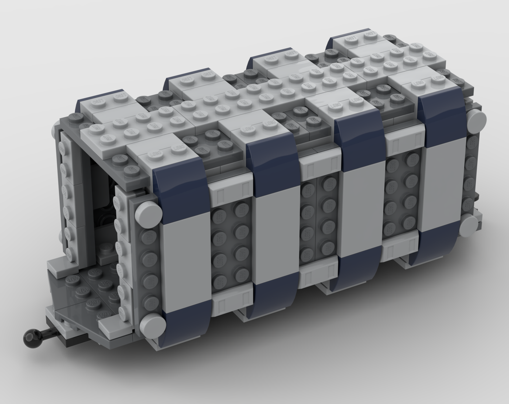 LEGO MOC MRT Covered Car by SilverInc | Rebrickable - Build with LEGO