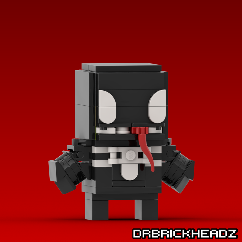 LEGO MOC Venom (Spider-Man) Brickheadz by DrBrickheadz | Rebrickable ...