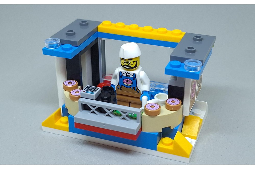 LEGO MOC 60452 Donut Delivery Van by PeterSzabo | Rebrickable - Build ...