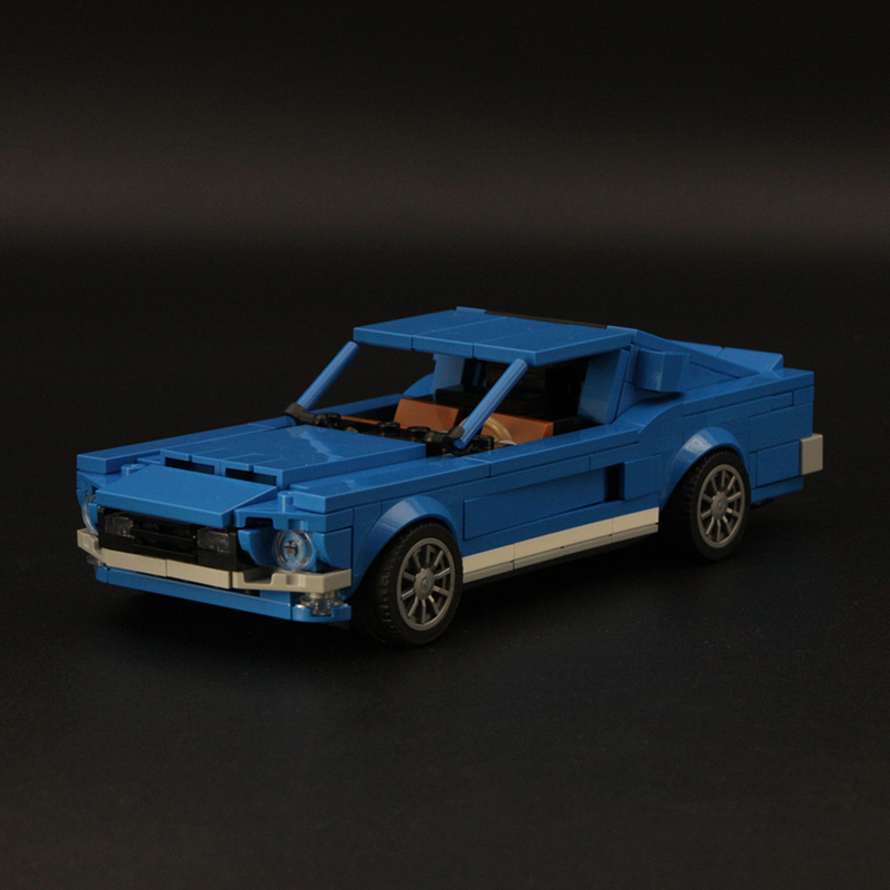 LEGO MOC-210747 1968 Ford Mustang GT350 by Verdy_Bricks | Rebrickable ...