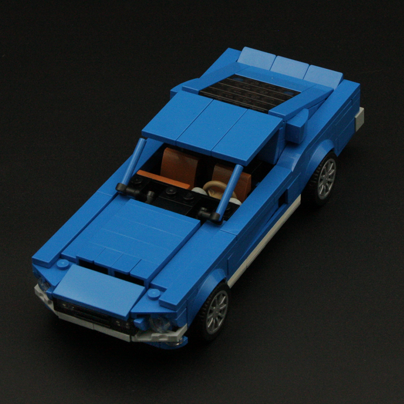 LEGO MOC-210747 1968 Ford Mustang GT350 by Verdy_Bricks | Rebrickable ...