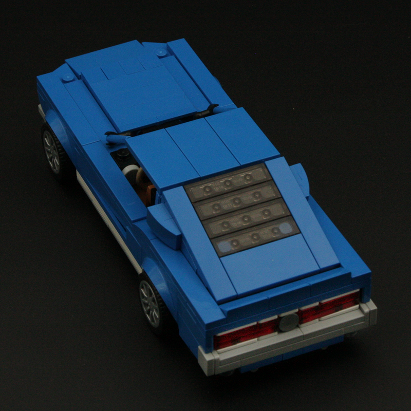 LEGO MOC-210747 1968 Ford Mustang GT350 by Verdy_Bricks | Rebrickable ...