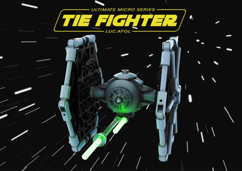 LEGO MOC Ultimate Micro TIE-Fighter by luc.afol | Rebrickable - Build ...