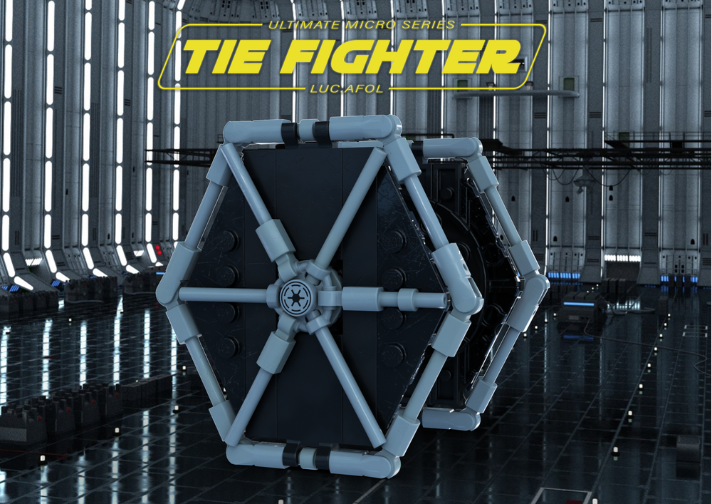 LEGO MOC Ultimate Micro TIE-Fighter by luc.afol | Rebrickable - Build ...