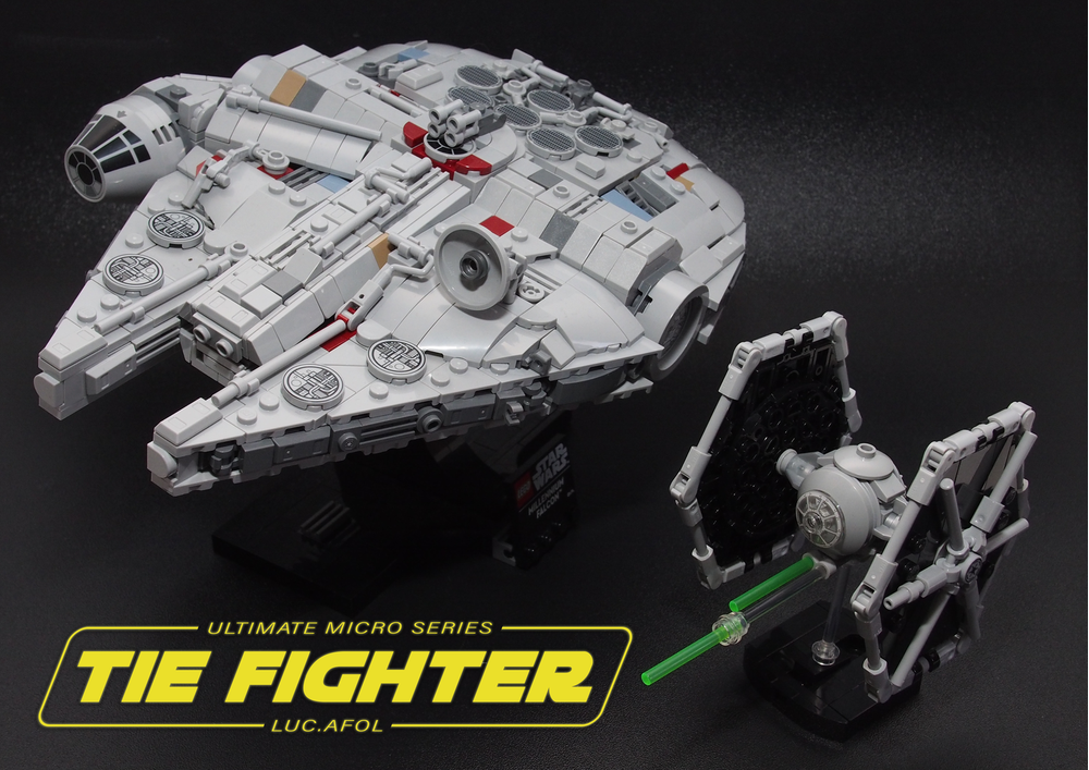 LEGO MOC-210748 Ultimate Micro TIE-Fighter by luc.afol | Rebrickable ...