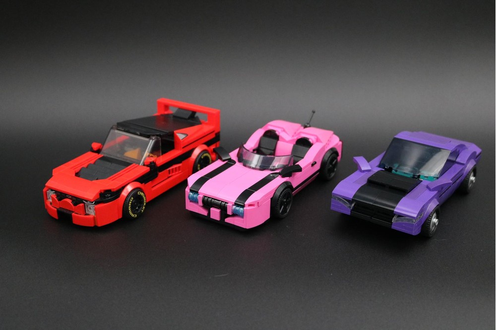 LEGO MOC Fuchsia Surge by Brick_Lizard | Rebrickable - Build with LEGO