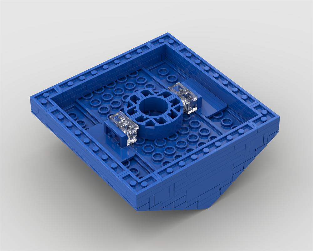 LEGO MOC Upscaled 2x2 double slope by Briquoleur | Rebrickable - Build with LEGO