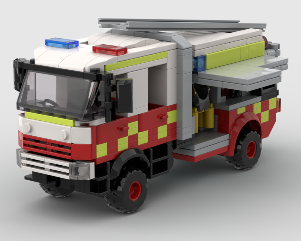LEGO MOC Class 1 Tanker Fire Truck by reggieranger | Rebrickable ...