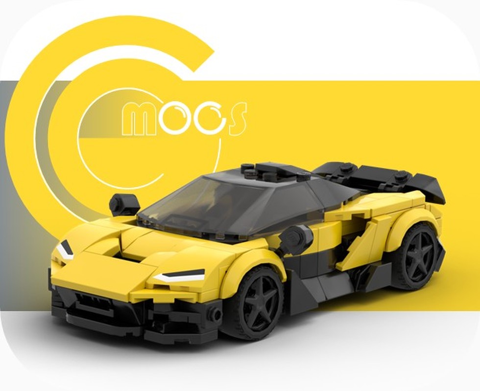 LEGO MOC-210837 McLaren W1 (old design) by Coolegup MOCs | Rebrickable ...