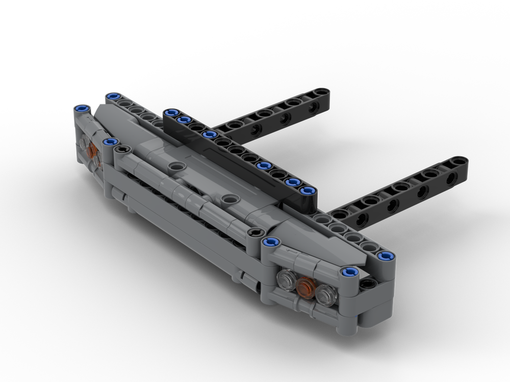 LEGO MOC Bumper For Truck by User76 | Rebrickable - Build with LEGO
